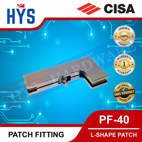 Jual Patch Fitting CISA PF40 Penjepit Kaca Frameless Penopang Pintu Kaca Dormakaba PF40 - Kota ...