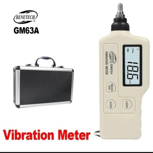 Jual Benetech GM63A Vibration Meter ORIGINAL Gauge Vibrometer GM 63A ...