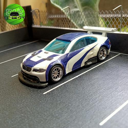 Promo Hot Wheels BMW M3 GT2 CUSTOM Livery Razor NFS Most Wanted - Kab ...