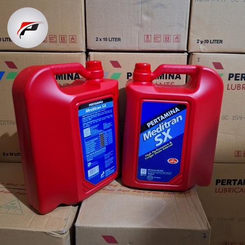 Jual Oli Mesin Diesel Pertamina Meditran SX SAE 15W-40 CH-4 isi 2x10 Liter - Jakarta Barat ...