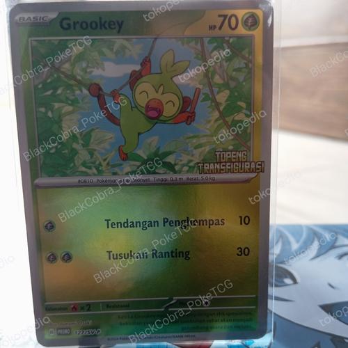Jual grookey topeng transfigurasi-Kartu Promo holo-Pokemon TCG ...