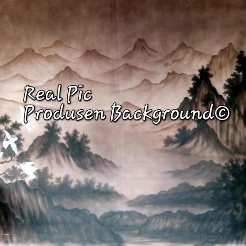 Jual REAL PIC Kain Backdrop Lukisan Background Pemandangan 10 Studio ...