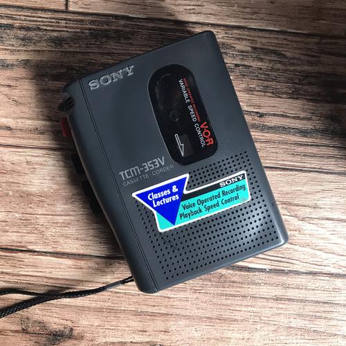 Jual Walkman Sony TCM-353V | Walkman Speaker Recording Sony TCM 353V ...