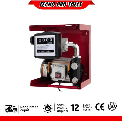 Jual Pompa Solar Pompa Transfer BBM Flow meter Solar Minyak AC 220V ...