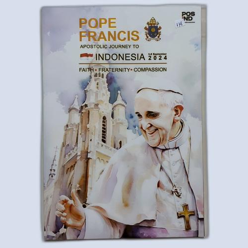 Jual Paket Perangko Special Edition Paus Franciscus Fransiskus ke ...
