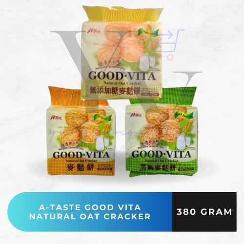 Jual A-Taste Good Vita Natural Oat Cracker Original / No Sugar Added ...