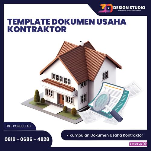 Jual TEMPLATE DOKUMEN USAHA KONTRAKTOR - Jakarta Barat - 30Designstudio ...