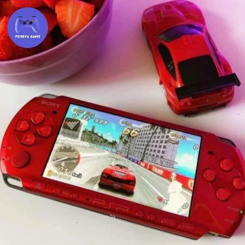 Jual PSP Red Ferrari Special 40 game muluss Lancarr jaya - Merah ...