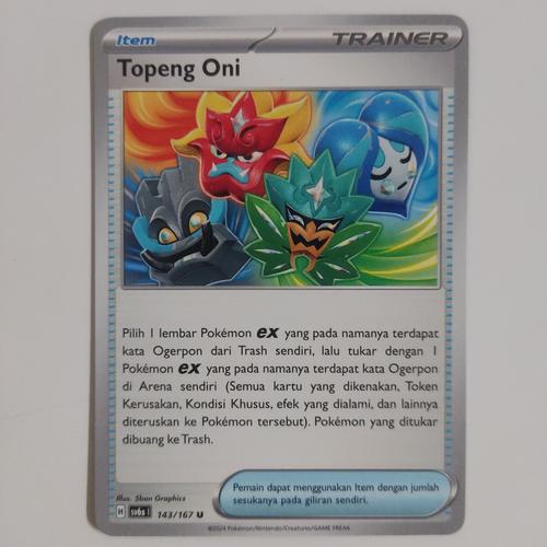 Jual Pokemon TCG Indonesia Topeng Oni sv6s 143/167 - Kab. Karanganyar - Kremlin Pawn Shop ...