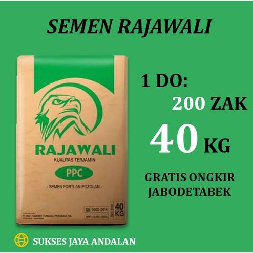 Jual Semen Rajawali 40kg (200 zak) Free Ongkir Jabodetabek - TANPA ...