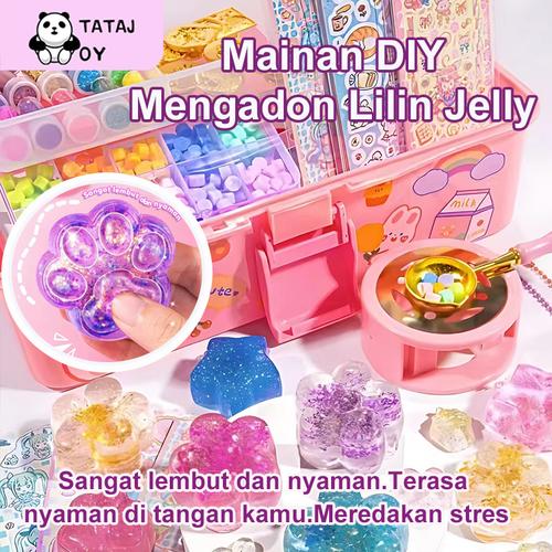 Promo Jelly Wax Gel Wax Seal Stamp Set Wax Fire Paint Sealing Wax Set ...