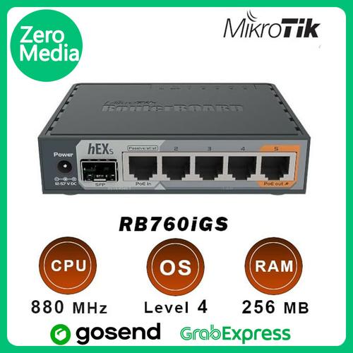 Jual Mikrotik RouterBOARD RB760iGS hEX S - Kota Denpasar - Zero Media ...