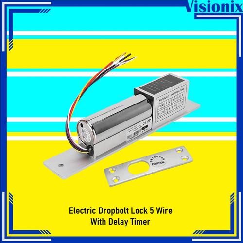 Jual Drop Bolt Lock 5 Wire - Electric Dropbolt Access Control - Jakarta ...