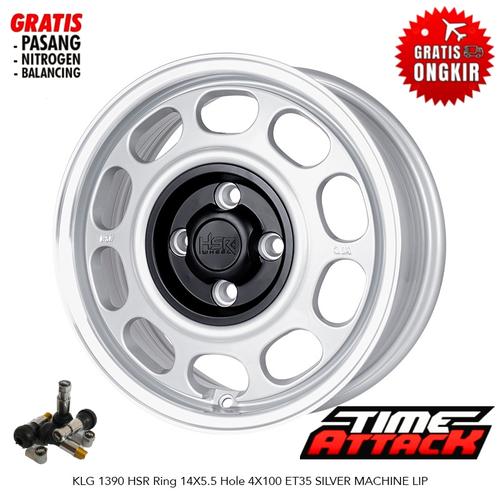 Jual Velg Mobil Toyota Starlet HSR KLG Ring 14 Lebar 5,5 inc PCD 4 x ...