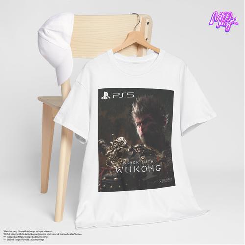 Jual Custom T-Shirt | PS5 Black Myth Wukong - L - Kab. Sidoarjo - Moo ...