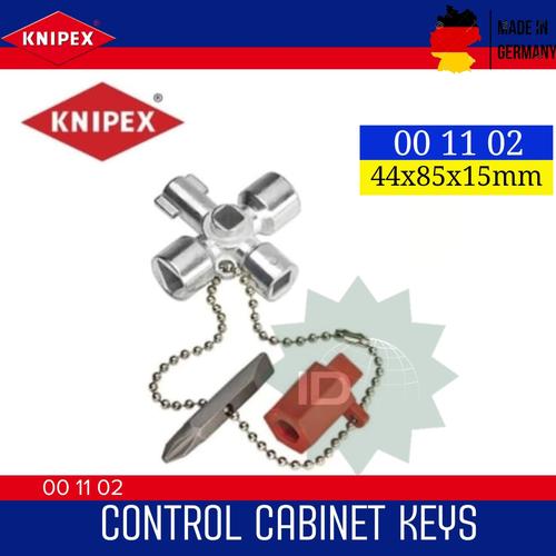 Jual Kunci Panel Universal 00 11 02 Knipex Control Cabinet Keys ...
