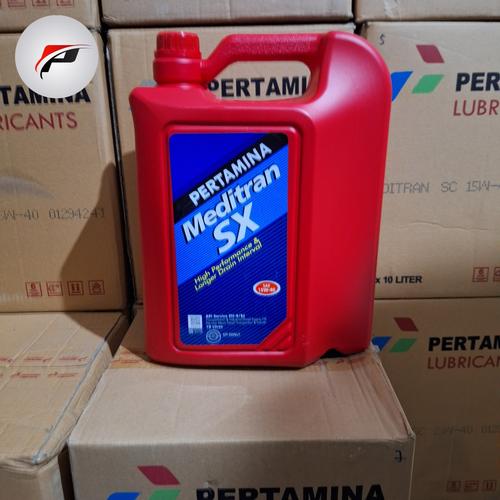 Jual Oli Mesin Diesel Pertamina Oli Meditran SX SAE 15W-40 CH-4 isi 10 ...