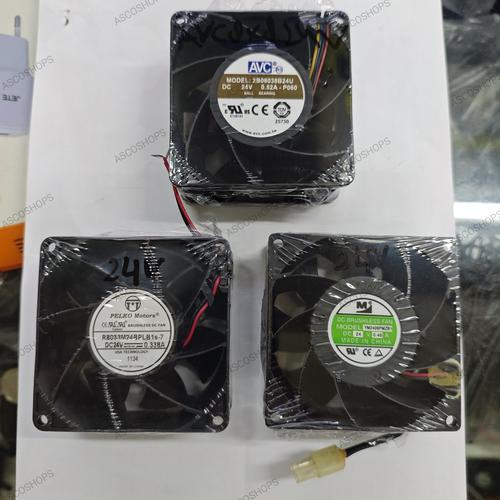 Jual Kipas 8x8 cm 24V DC tebal 3,8cm high speed fan panel 8 x 8cm 24VDC ...