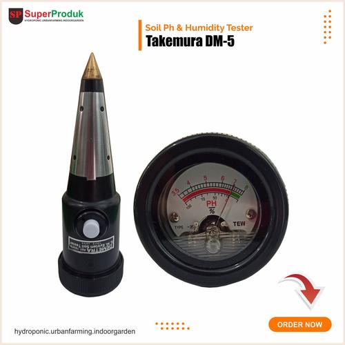 Jual Soil ph meter takemura DM-5 soil humidity tester - Kota Bogor ...