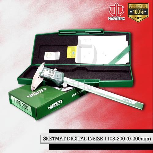 Jual Sketmat Digital Insize 6”/150mm 0,01 mm 1108-150 - Kota Surabaya ...
