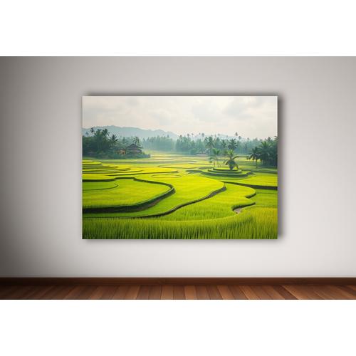 Jual Pemandangan Sawah Terasering Ubud Bali - Lukisan Dinding gambar ...