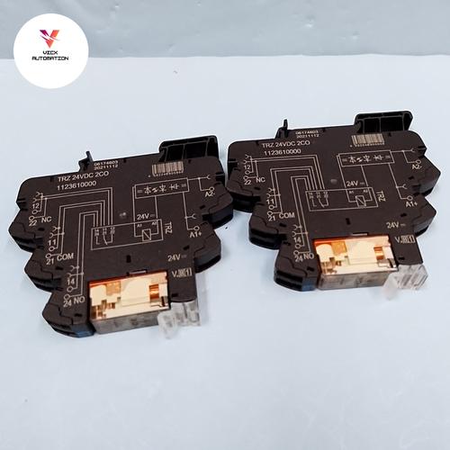 Jual Weidmuller Relay RCL424024 4058570000 24Vdc 8A/250Vac Plus Socket ...