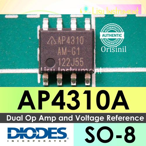 Jual AP4310A Dual Op Amp and Voltage Reference AP4310 SO-8 Diodes ...