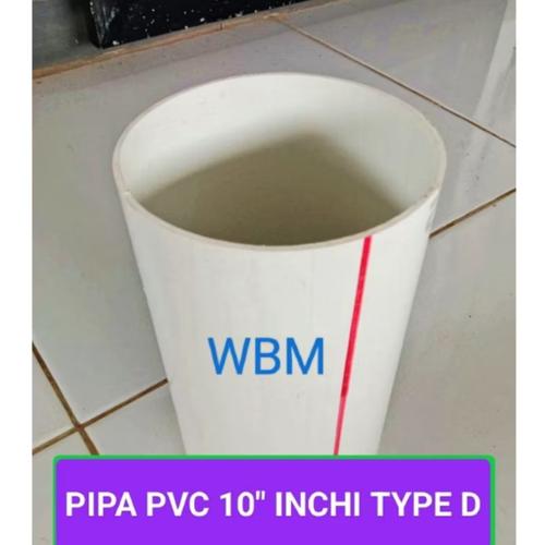 Jual Pipa PVC 10" inchi type D ECERAN - 100 cm - Kab. Subang - WBM ...