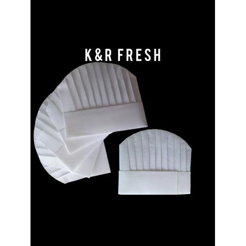 Jual topi koki chef warna putih ukuran 25 cm @10pcs - Kota Denpasar - K ...
