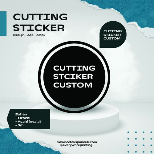 Jual Custom Cutting Sticker Oracal Asahi Max decal - Jakarta Timur ...