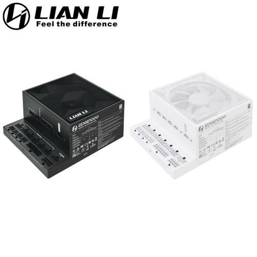 Promo LIAN LI EDGE 1000W 80+ Platinum Full Modular with L-Shape Design ...