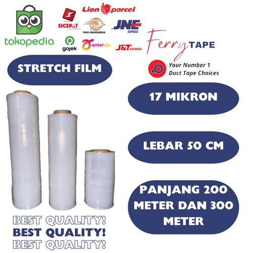 Jual STRETCH FILM ATAU PLASTIK WRAPPING MERK FERRYTAPE UNTUK KARDUS ...