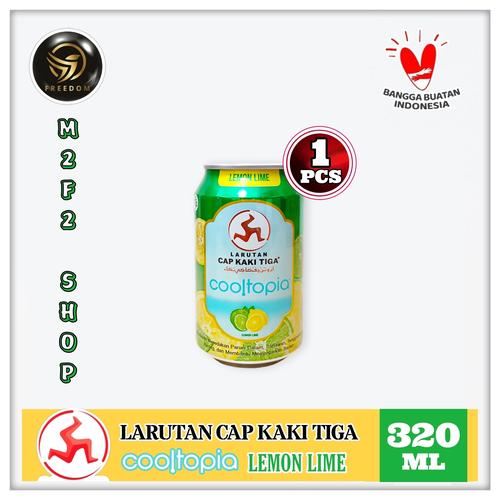 Jual Larutan Penyegar Cap Kaki Tiga Cooltopia Lemon Lime Can | Jeruk ...