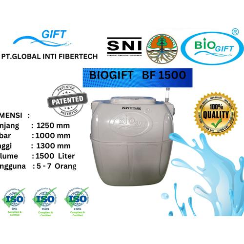 Jual Septic Tank 1500 liter,septic tank 1,5 m3,septic tank bio 1500 ...