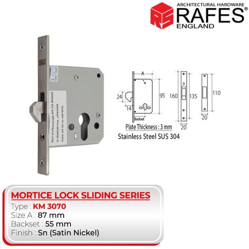 Jual DOOR LOCK HOOK RAFES MORTICE LOCK SLIDING BACKSET 55MM - Jakarta ...