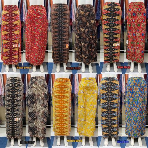 Promo Rok Tumpal Sogan Betawi /Rok Span Tumpal Aneka Pilihan Warna/Rok ...