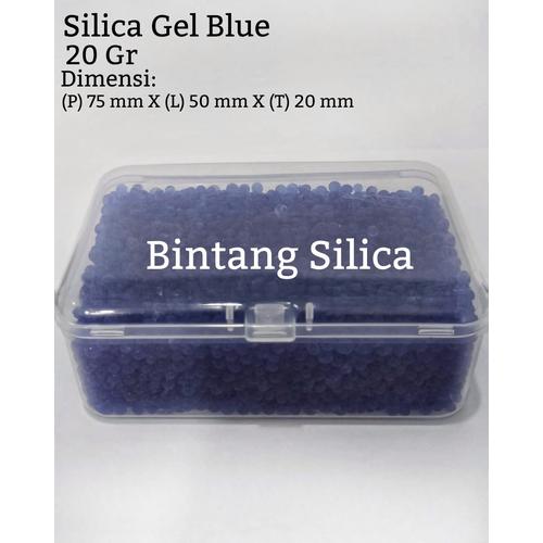 Jual Silica Gel Biru (Blue) Dry Box Netto: 20gr - Kab. Bekasi - Bintang ...