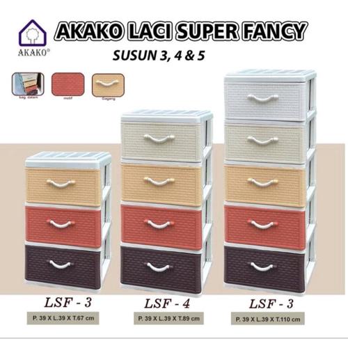 Jual AKAKO Laci Super Multicolor Susun 3, 4, 5 / Laci Serbaguna / Lemari multifungsi / Rak ...