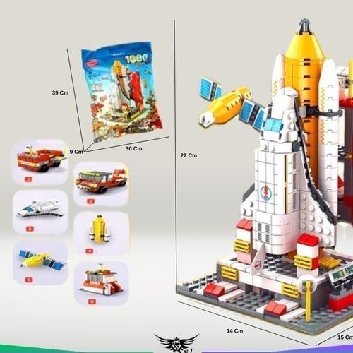Jual TRX - Mainan Balok Rocket Roket Block Balok Susun Bricks Brick ...