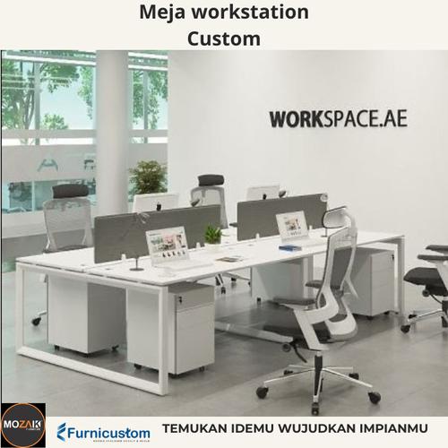 Jual Meja WORKSTATION kantor partisi custom furniture jakarta - Jakarta ...