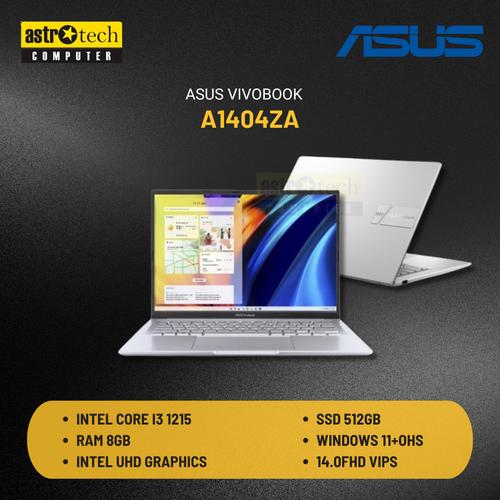 Jual ASUS VIVOBOOK 14 A1404ZA I3 1215 8GB 512GB W11+OHS 14.0FHD VIPS ...