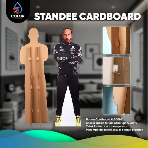 Promo Standee Lewis Hamilton Real Size / Human Stande Figure Besar ...