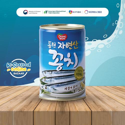 Promo K- Dongwon Canned Saury/ Ikan Sauri Korea Kemasan Kaleng 300gr ...