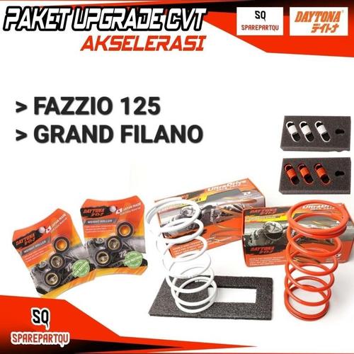 Jual PAKET UPGRADE CVT FAZZIO 125 GRAND FILANO DAYTONA RACING - PAKET ...