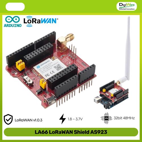Jual LA66 LoRaWAN Shield AS923 for Arduino - Kota Bekasi - DigiWare ...