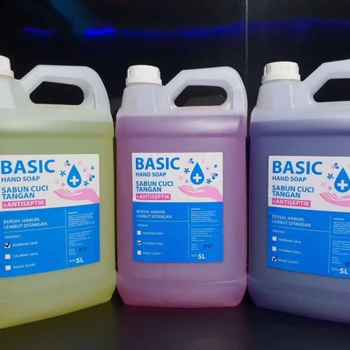 Jual Secret clean Basic Handsoap 5 Liter - Sabun cuci tangan Antiseptic ...