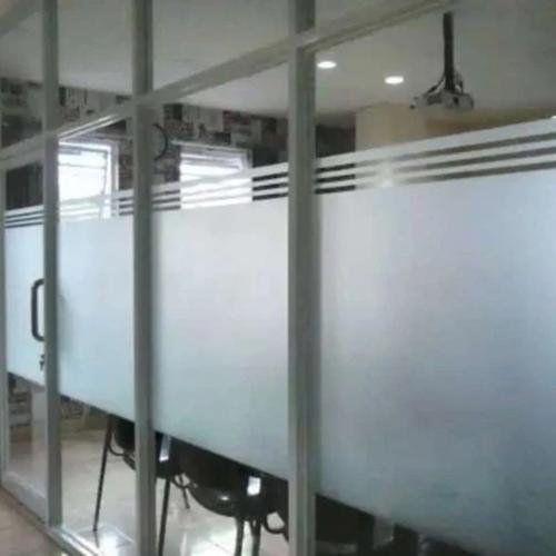 Jual Sticker Kaca Sanblast Stiker Buram Es Silver Blur Polos Rumah ...