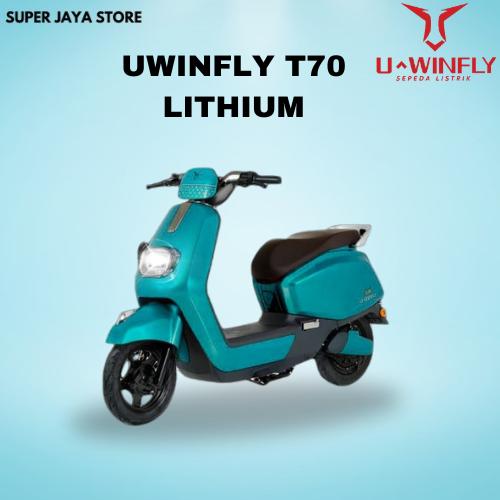 Jual SEPEDA LISTRIK UWINFLY T70 BATERAI LITHIUM BERGARANSI RESMI - Kota ...