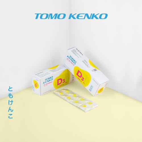 Jual Tomo Kenko Vitamin D3 1000 IU Kemasan Box - Box - Kab. Badung ...