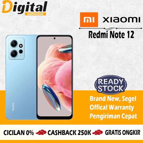 Promo Xiaomi Redmi Note 12 4GB 128GB | 6GB 128GB | 8GB 128GB Garansi Resmi - RAM 8GB 128GB, ICE ...